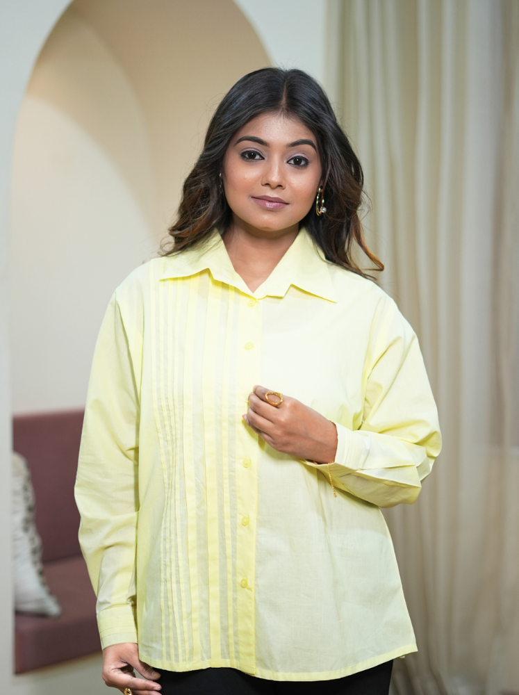 The Pinned Classic(Cambridge Cotton Based Pintucks or Front ...